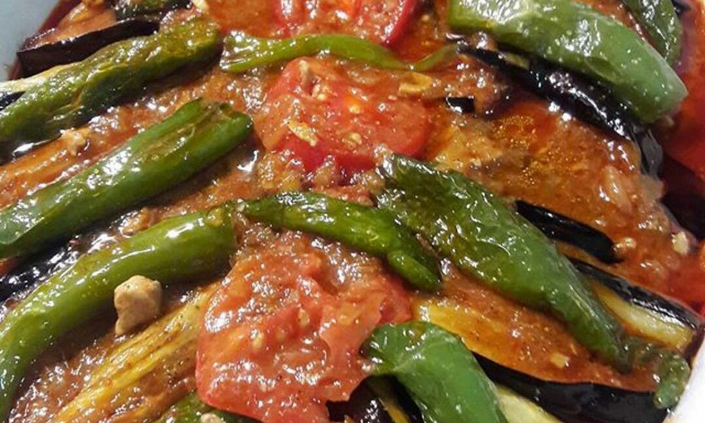 TAVUKLU PATLICAN KEBABI - Mutfaktaki