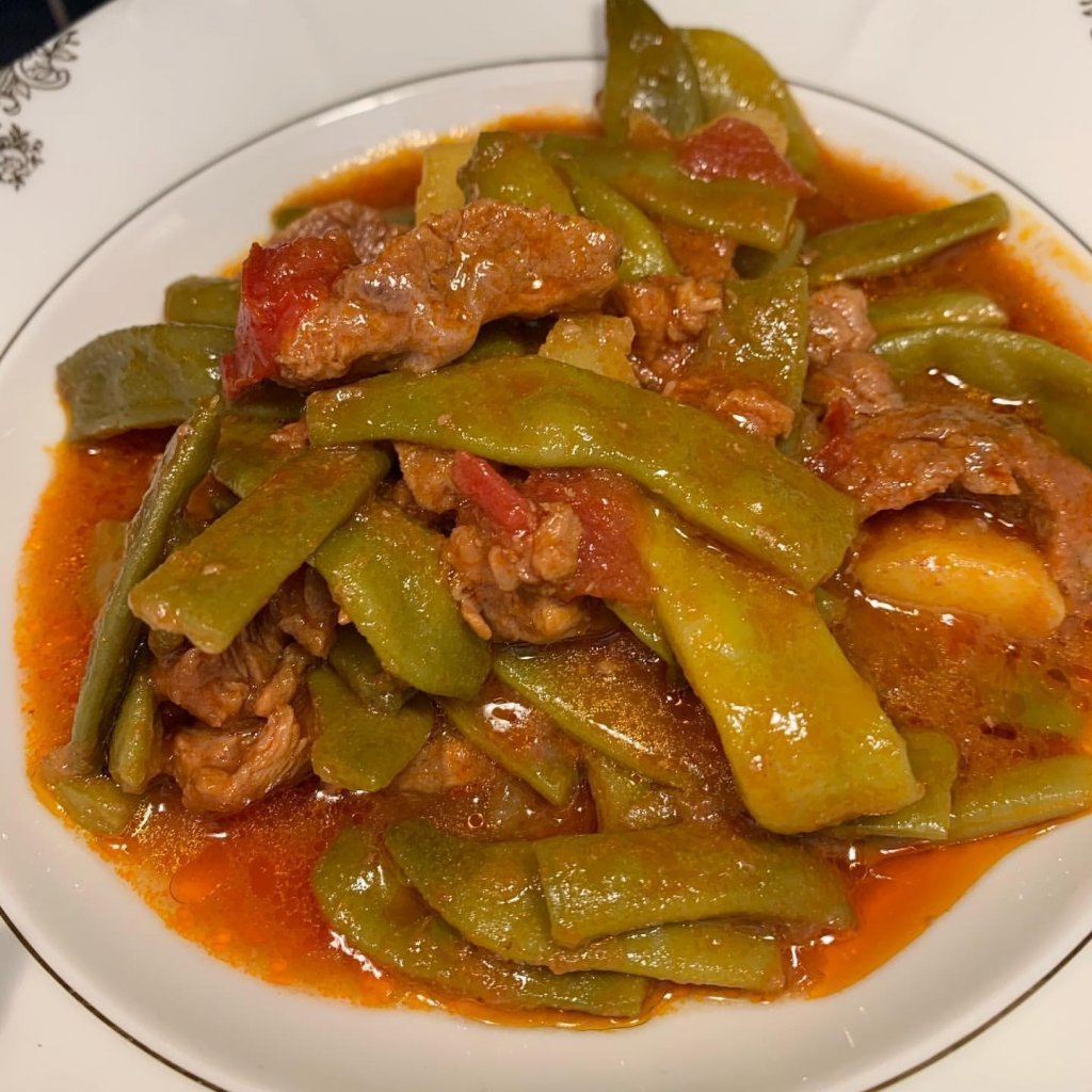 Patatesli taze fasülye – mutfaktaki.com